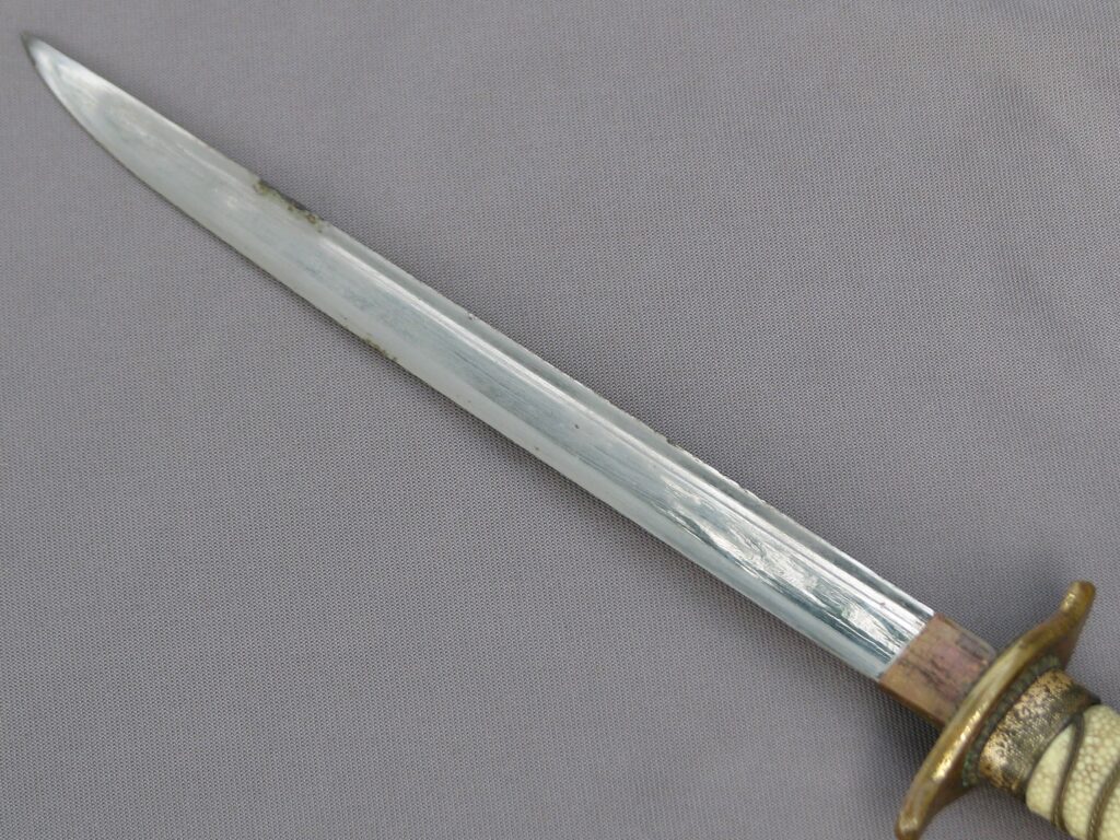 Original WWII Japanese Imperial Navy Officer Dagger with Scabbard 20 ...